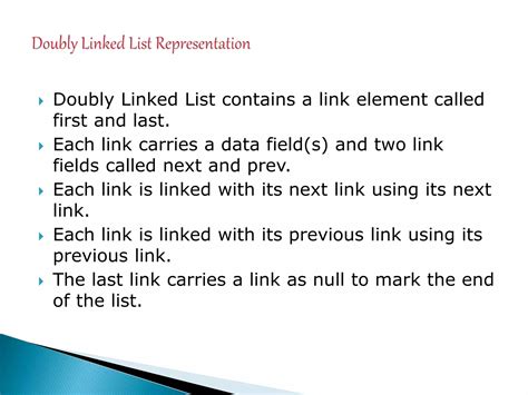 Doubly Linked List Pptx