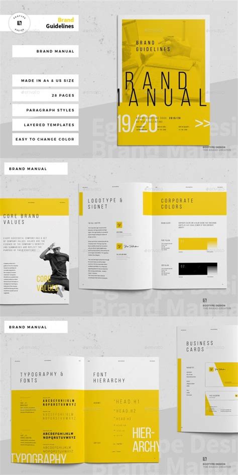 Brand Guidelines Indesign Template