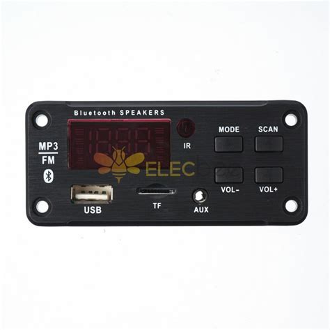 Bluetooth 5 0 Mp3 Audio Decoder Board Module Wireless Car Usb Mp3 Player Tf Card Slot Usb Fm
