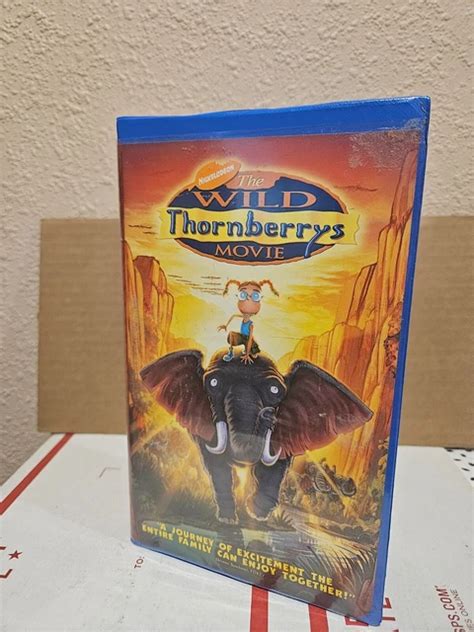 The Wild Thornberrys Movie Vhs 2003 Blue Clamshell Nickelodeon £7 97