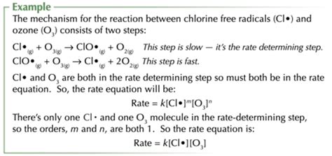 Rate Determining Step Flashcards Quizlet