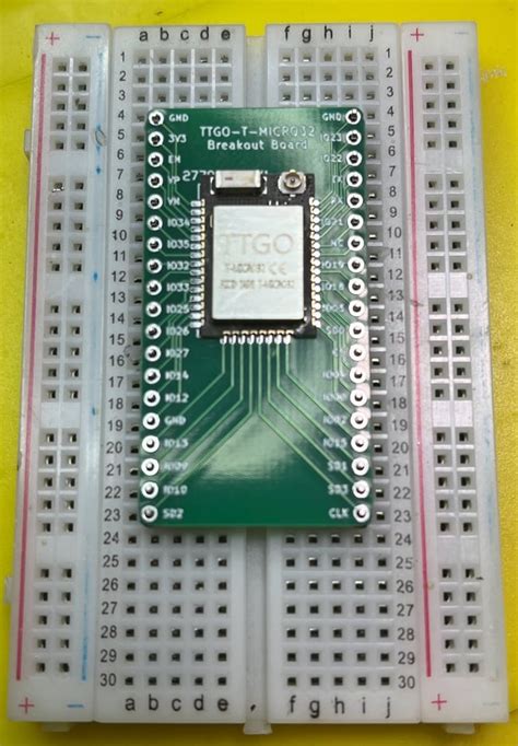 Breakout Board For Ttgo T Micro32 And T Micro32 Plus Resp32