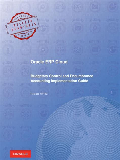 Oracle Erp Cloud Budgetary Control And Encumbrance Accounting Implementation Guide Pdf