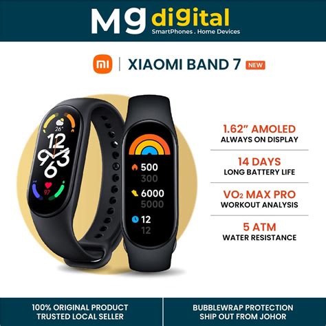 Xiaomi Mi Band Smart Wristband Amoled Color Screen With Magnetic Charging Always On Display