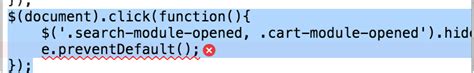 Jquery How To Debug Uncaught Referenceerror E Is Not Defined Stack Overflow