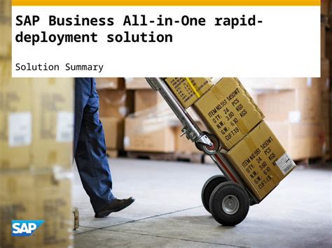 Ppt Solution Summary Sap Business All In One Rapid Deployment Solution Dokumentips