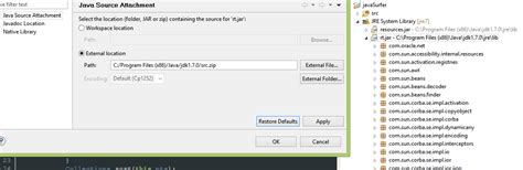 Api Any Prescribed Way To View Java Source Code Stack Overflow