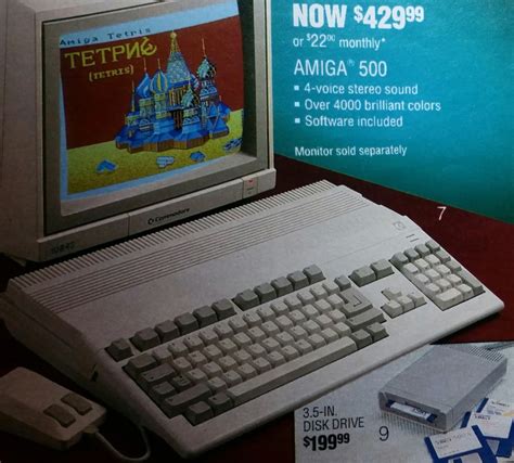 Neon Rocketship Amiga Tetris