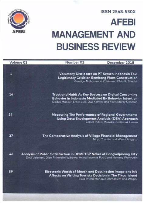 Pdf Measuremen The Performance Of Regional Government Using Data