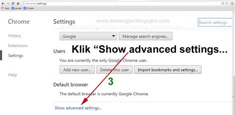 Cara Membersihkan Clear Data Browser Google Chrome Untuk Sinkronisasi Aplikasi Dapodikdas 2013