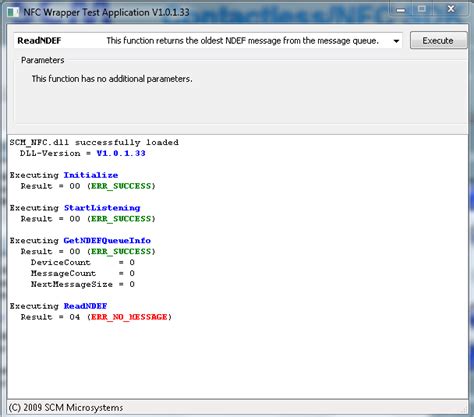 c nfc software developement kit nfc wrapper sample code stack overflow