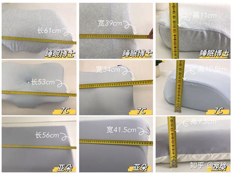 3款记忆棉枕头实测！睡眠博士、7c、亚朵3款记忆枕大测评，教你一招判断怎么买高质量枕头！ 知乎