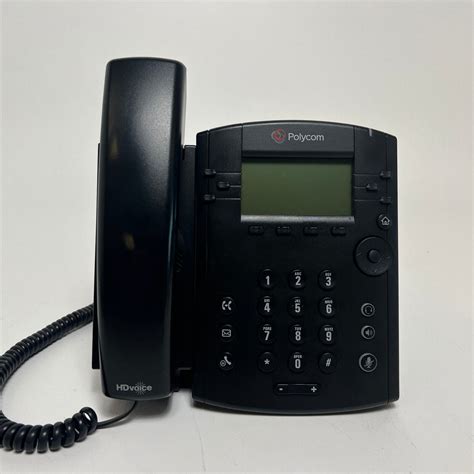 Polycom Vvx 301 Ip Gigabit Phone 2201 48300 001 Vvx301 Poe Wall Moun