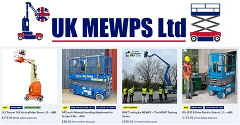 What Is A Mewp Complete Guide To Scissor Lifts Cherry Pickers And More Uk Mewps Ltd