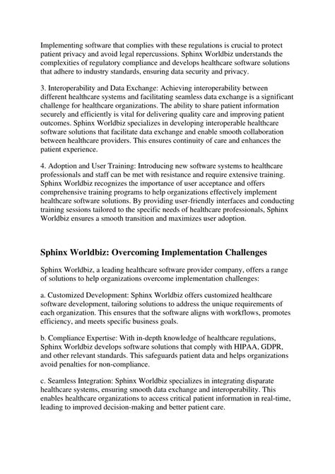 Ppt Overcoming Implementation Challenges In Healthcare Software Powerpoint Presentation Id