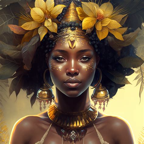 Goddess Oshun Goddess Of Love Beauty Fertility And Sweetness