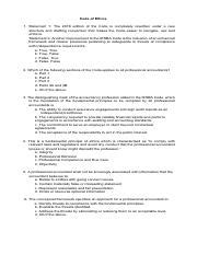 Code Of Ethics Pdf Code Of Ethics Statement The Edition Of The Code Is Completely