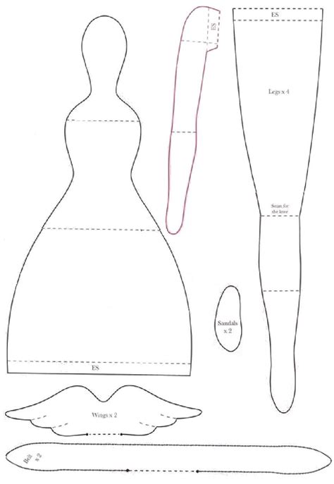 Free Printable Tilda Doll Clothes Patterns Printable Templates