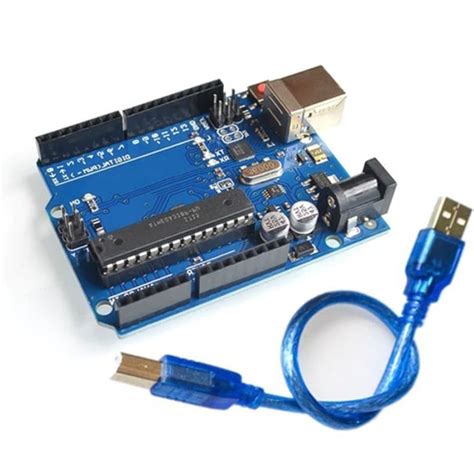 arduino uno r3 compatible development board with programming cable