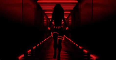 Black Widow The Red Hourglass Shaped Logo In The Mcu Phase 4 Movie