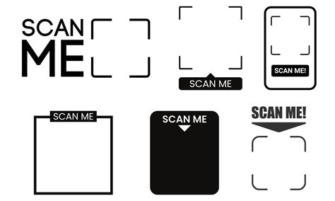 Qr Codes For Smartphones Qr Code With Inscription Scan Me With