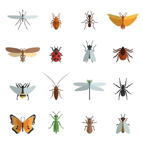 Insect Icons Vectors And Illustrations For Free Download Freepik