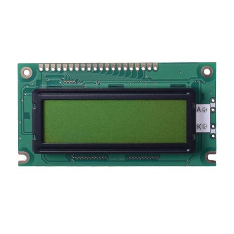 122x32 Lcd Module 247 Inch Yellow Graphic Display With Mcu Displaymodule