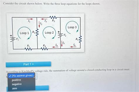 solved consider the circuit shown below write the three