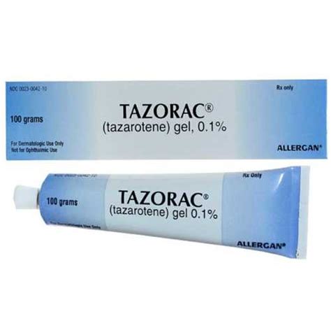 Tazorac Tazarotene Gel 100 Gm Cool And Dry Place At Best Price In