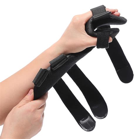 Fanwer Stroke Resting Hand Splint Night Immobilizer For Flexion Contractures Muscle Atrophy