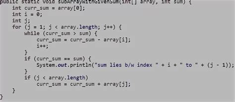 What Is Subarray What Are Possible Solutions To Subarray With A
