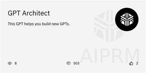 Gpt Gpt Architect Aiprm For Chatgpt