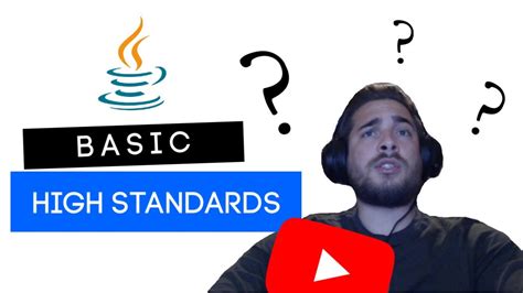 Is Java Code Too Basic With Way Too High Of Standards Youtube