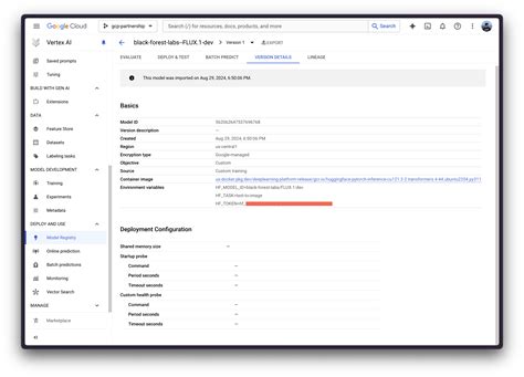 Deploy FLUX With PyTorch Inference DLC On Vertex AI
