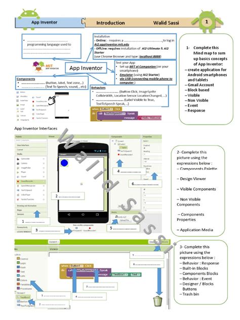 App Inventor Introduction And Interfaces Pdf Pdf Mobile App