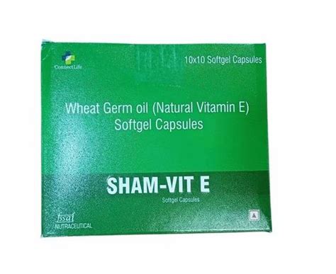 Vitamin E 400 Mg Soft Gel Capsules At ₹ 225box Vitamin E Soft