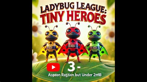 The Ladybug League Tiny Heroes Big Adventures Youtube