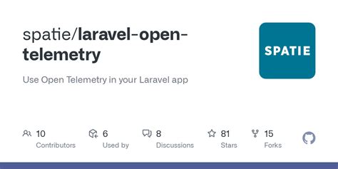 GitHub Spatie Laravel Open Telemetry Use Open Telemetry In Your