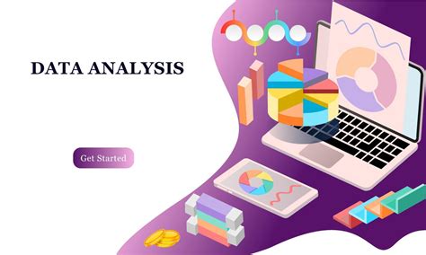 Modern Flat Design 3d Isometric Concept Of Big Data Analysis For Banner And Website Isometric
