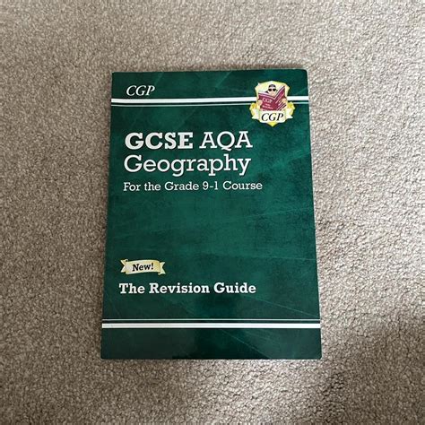 GCSE AQA Geography Cgp Revision Guide And GCSE AQA Depop