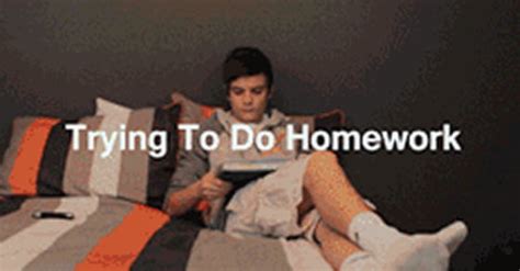Trying To Do Homework This Is Me GAG