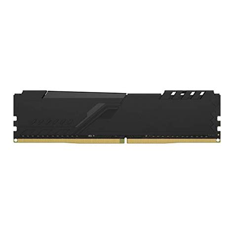 HyperX Fury GB MHz DDR Ram CL DIMM Black Single Stick Desktop Memory With Low Profile