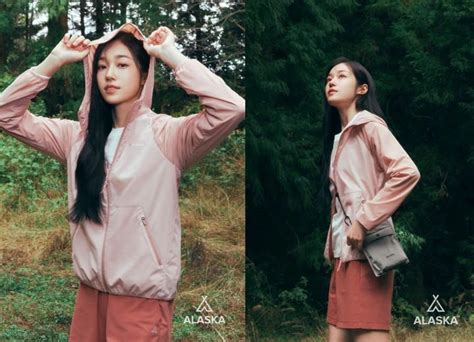 노윤서 이제 아웃도어 브랜드 모델까지 알래스카 스프링 컬렉션 공개