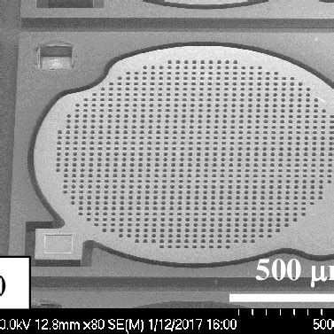 Process Flow Of MEMS Capacitive Microphone Fabrication And Schematic
