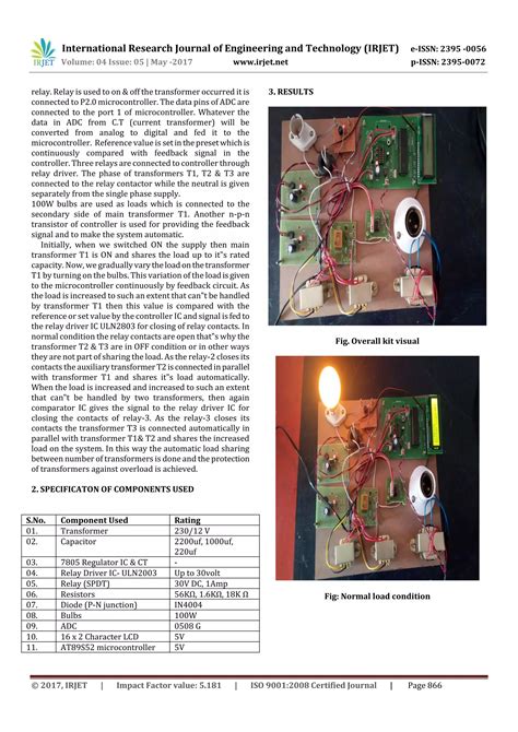 Distribution And Load Sharing Of Transformer Automatically By Using Microcontroller Pdf