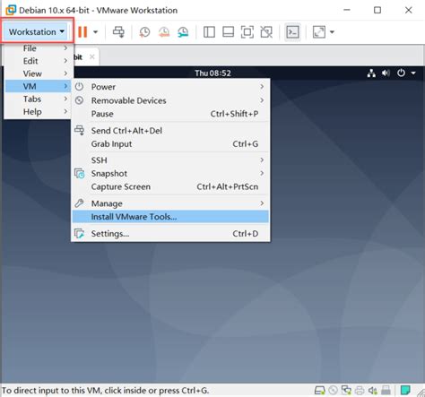 Install Vmware Tools For Debian 107 Linux Tutorials