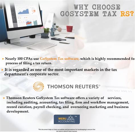 why choose gosystem tax rs meru accounting