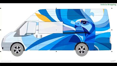Design A Vehicle Wrap Tutorial With Free Template Coreldraw