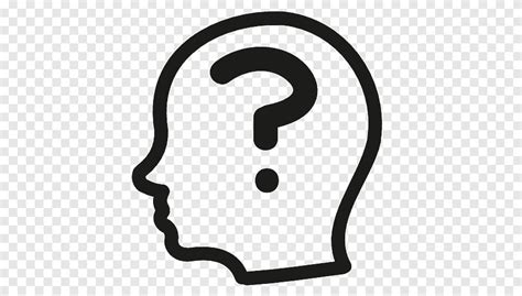 그림 안에 물음표로 머리를 망 머리에 흰색 물음표 아이콘 로고 이모티콘 물음표 Png Pngegg