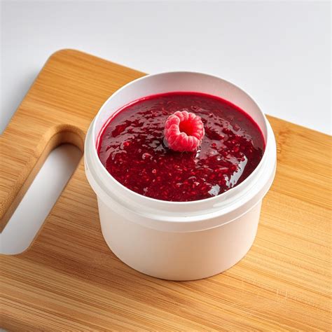 Australian Raspberry Puree 1lt Harvestime Nsw